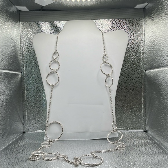 Susan Graver | Jewelry | Susan Graver Silver Necklace | Poshmark